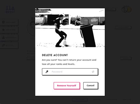 Browse Thousands Of Delete Account Images For Design Inspiration Dribbble