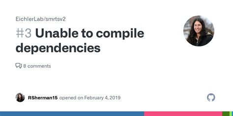 Unable To Compile Dependencies Issue EichlerLab Smrtsv GitHub