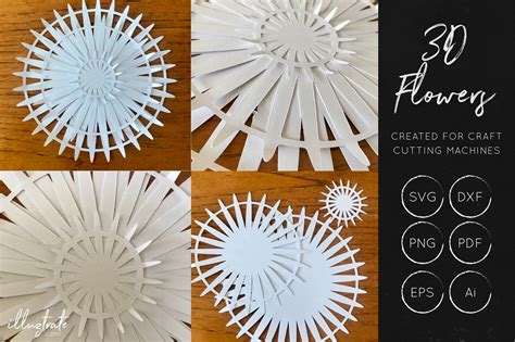 3d Flowers Bundle Graphic By Illuztrate · Creative Fabrica