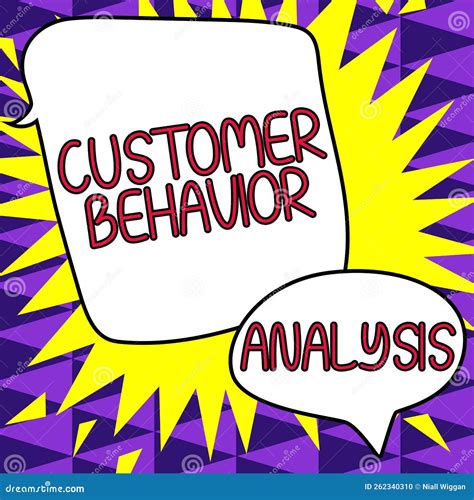 Sign Displaying Customer Behavior Analysis Business Idea Buying Behaviour Of Consumers Who Use