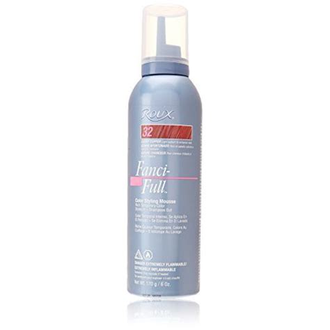 Roux Fanci Full Temporary Hair Color Mousse 32 Lucky Copper 175 Ml By Roux