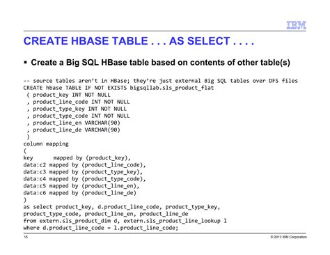 Big Data Big Sql And Hbase Pdf Databases Computer Software And Applications