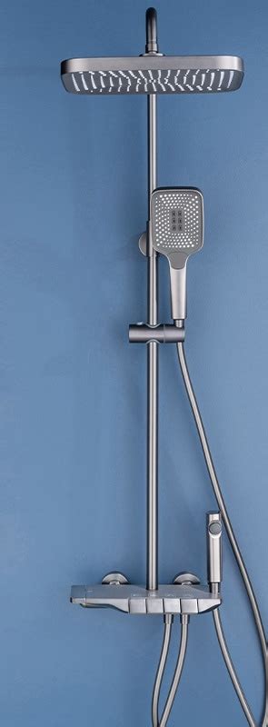 Многофункционален Душ за баня в сив бетонен цвят