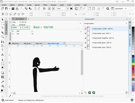 CMYK Color Has The Black Channel At Gray Why How To Avoid CorelDRAW