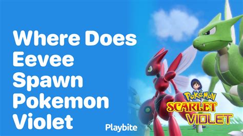 Where Does Eevee Spawn In Pokemon Violet Playbite Where Does Eevee Spawn In Pokemon Violet Playbite