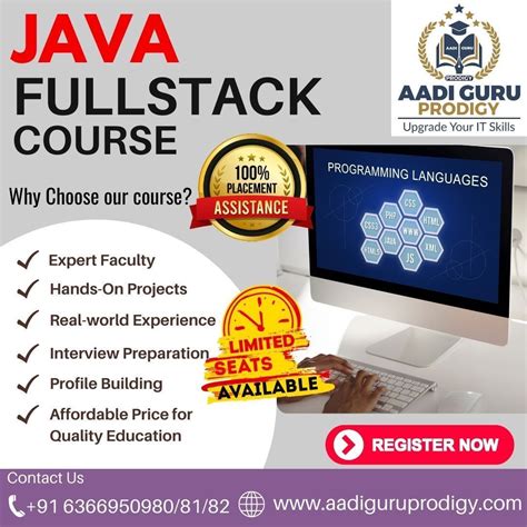 Aadi Guru Prodigy On Linkedin Learnjavafullstackonline