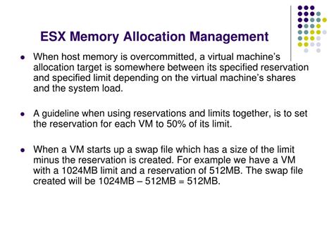 Ppt Vmware Esx Memory Management Powerpoint Presentation Free