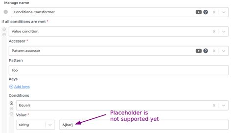 How To Compare Two Dynamic Values In Conditional Transformer Guides