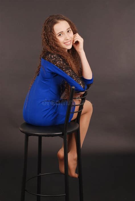 Beautiful Girl With Long Wavy Hair Stock Image Image Of Caucasian