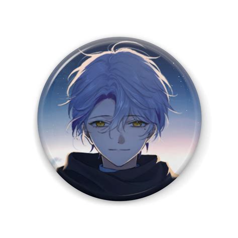 【誕生日ver2024】限定デザイン缶バッジ（57mm） お月見書庫 Booth