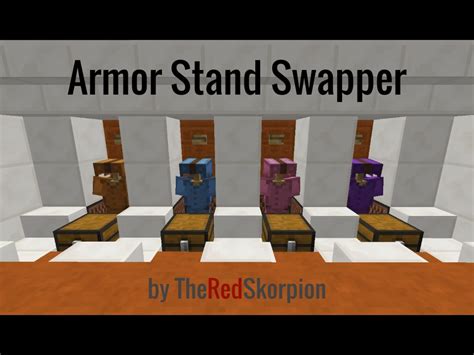 Armor Stand Swapper Minecraft Project