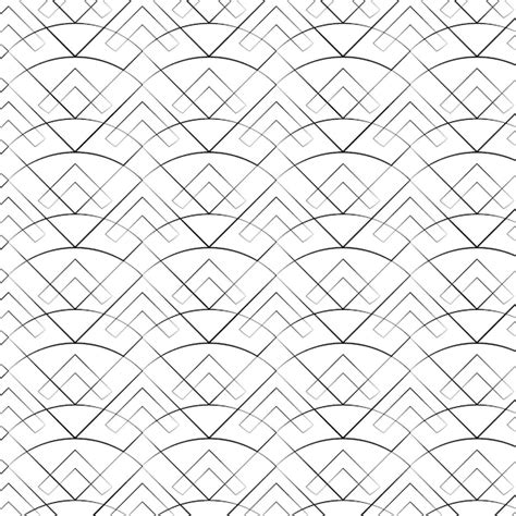 Premium Vector Seamless Pattern Of The Triangles