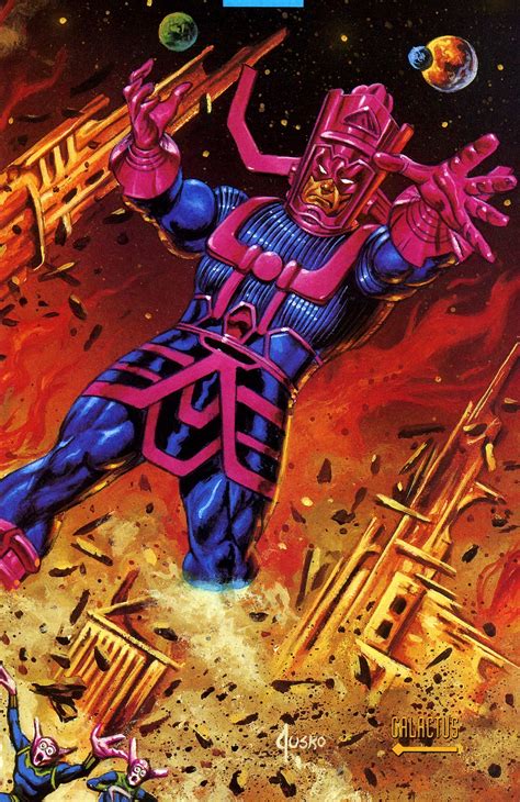Galactus By Joe Jusko Galactus Comic Art Jim Starlin Thanos