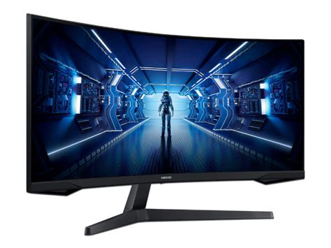 Monitor Curvo Samsung Odyssey G De Resoluci N X Ms Freesync Hz Color Negro