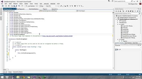 Windows Store App Databinding Listbox Youtube