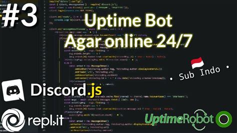 Cara Uptime Agar Bot Online Discordjs Tutorial 3 Youtube
