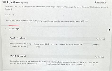 solved 10 ﻿question 4 ﻿points b see page 496at the county
