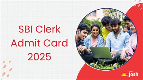 Sbi Clerk Admit Card 2025 Today Exams From