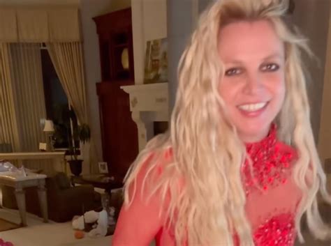 Britney Spears Dances In Revealing Red Outfit On Instagram Photos