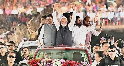 Bjp Led Mahayuti Wins Maharashtra India Retains Jharkhand Priyanka