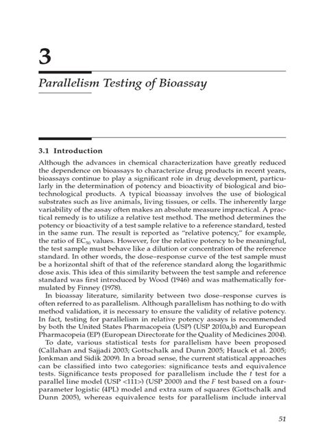 Non Clinical Ebook Parallelism Testing Of Bioassay 1 Pdf Receiver Operating Characteristic