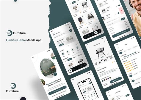 Furniture Store App Furniture E Commerce App Ui Kit Behance