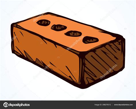 Nova Casa Única Bonito Castanho Airbrick Diy Freehand Doodle Caneta