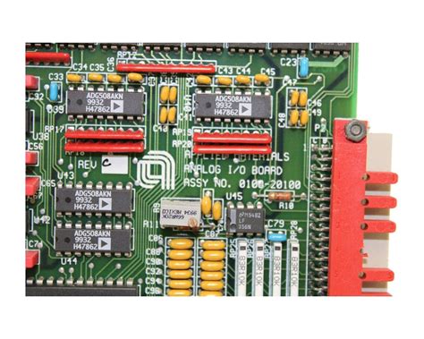 Amat 0100 20100 Rev C Applied Materials Analog Io Board Assy Pcb Boar