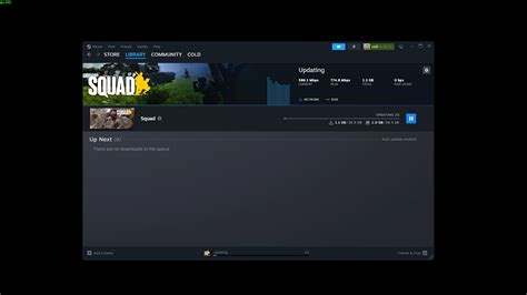 Squad Is Stuck In A Loading Screen While The Games Updates When It