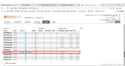 Rabbitmq之死信延迟队列rabbitmq 设置死信交换机代码 Csdn博客