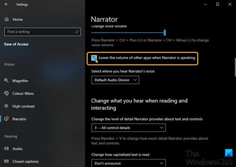 How To Configure Narrator Settings On Windows 11 10 Computer