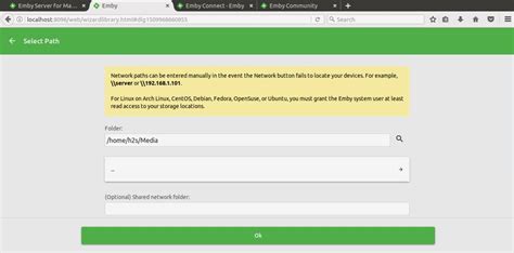 how to install and setup emby media server on ubuntu linux