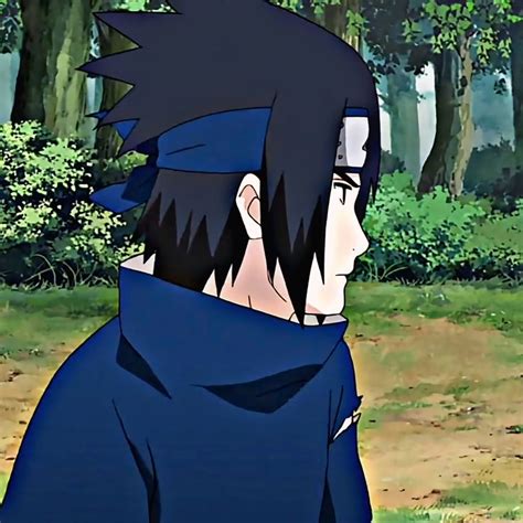 Sasuke ♡ Sasuke Side Profile Sasuke Thinking Sasuke Saves Naruto