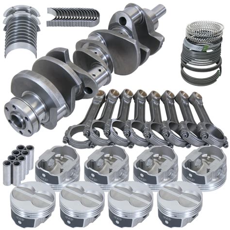 Eagle Ford 351w 4000in Crank 6200in I Beam Rods 11cc Flat Top 4060