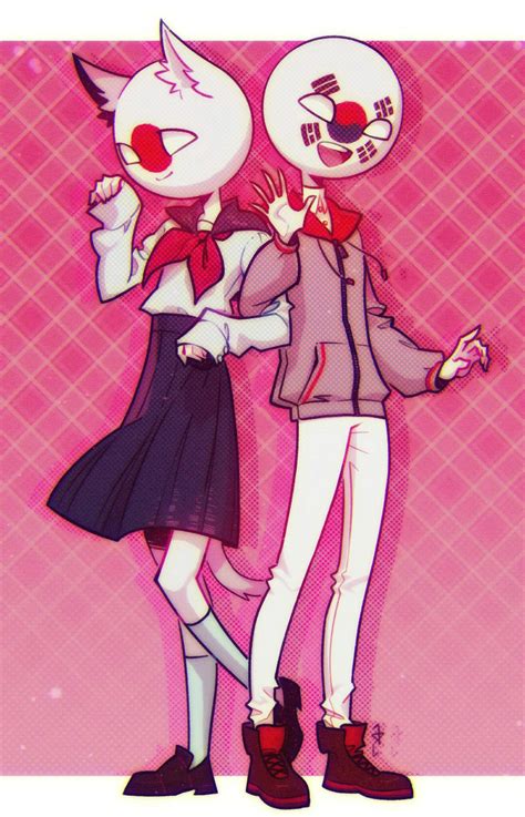 🇯🇵💠🇰🇷 ~🇷🇺countryhumans🇺🇸~ Amino