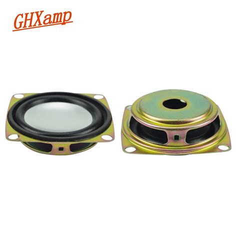 Ghxamp Inch Radiator Radiant Basin Bass Diaphragm Fake Passive Speaker Full Frequency Diy Mini
