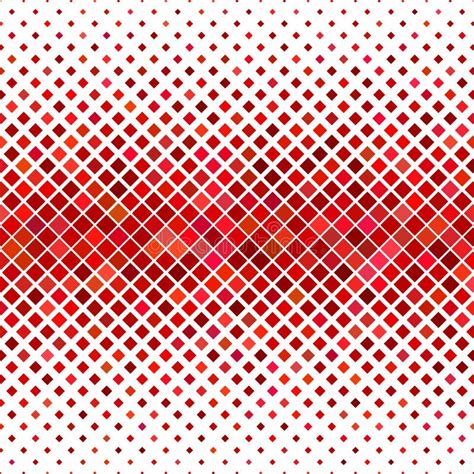 Abstract Diagonal Square Pattern Background Vector Graphic Design From Red Squares Stock