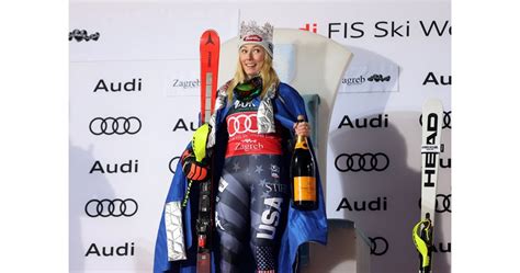 Микаела Шифрин спечели в Загреб вече е на победа от Линдзи Вон