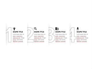 Slice Hidden Number PowerPoint 템플릿파워 포인트 템플릿 무료 다운로드