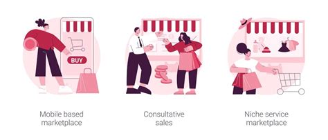 Premium Vector Ecommerce Application Abstract Concept Vector Illustrations