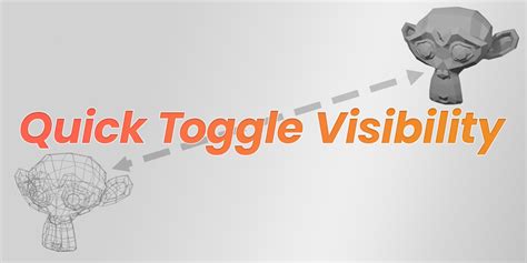 Quick Toggle Visibility Batch Manage Object Visibility With Ease In Blender Blender Market