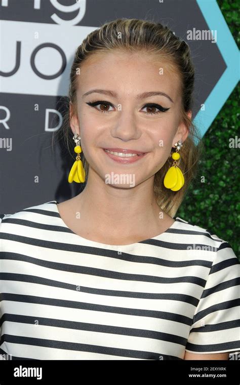 27 July 2014 Los Angeles California G Hannelius Genevieve
