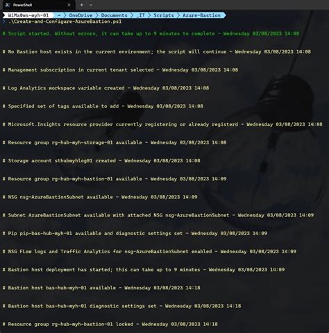 Azure Bastion Azure Powershell Deployment Script Wim Matthyssen
