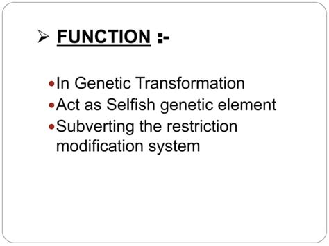 Restriction Modification Enzymes Pptx