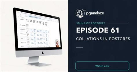 Pganalyze On Linkedin Collations In Postgres
