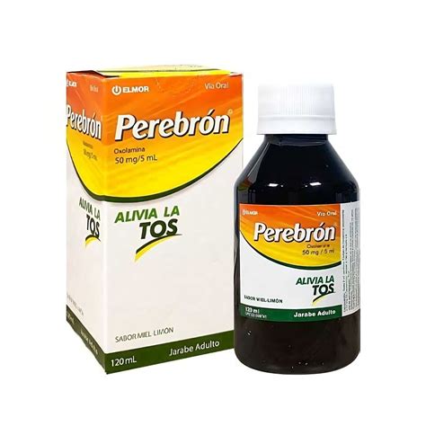 Jarabe Para La Tos Perebron Con Sabor A Limón Y Miel 120ml Tienda Trio Maracaibo