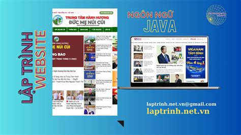 lập trình website chuyên thiết kế website từ ngôn ngữ lập trình java