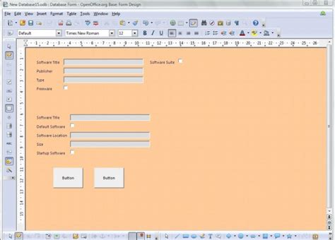 How To Set Up An Openoffice Base Database Part Two Guide Dottech