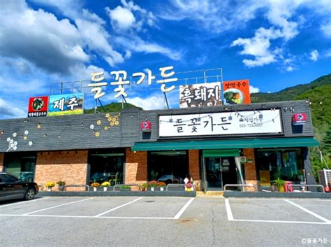 들꽃가든 음식점 정보와 주변 관광 명소 및 근처 맛집 여행 정보