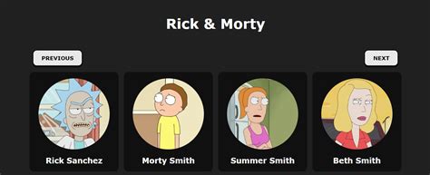 GitHub Jonathanbarzola Rick And Morty
